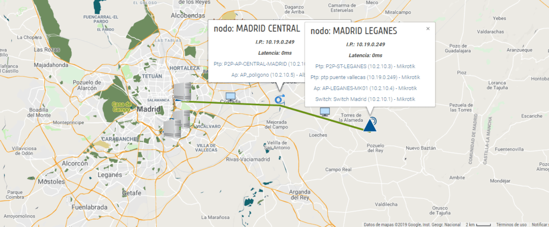 Network Maps | Wispcontrol - Software para proveedores ISP
