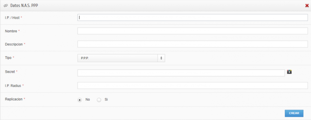 RADIUS Manager | Wispcontrol - Software para proveedores ISP