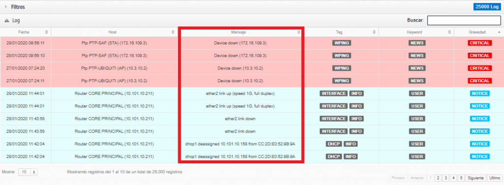 What is the log or Rsyslog system? | Wispcontrol - Software para ...